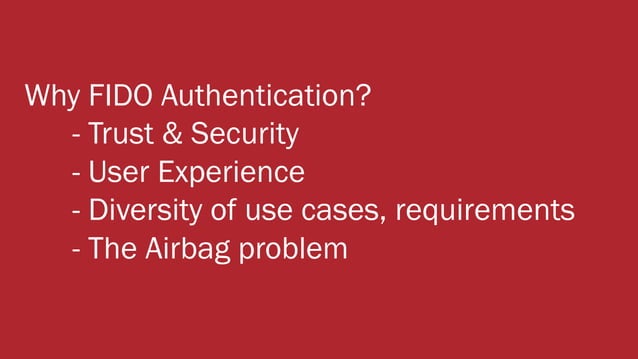 Deploying FIDO Authentication - Business Considerations | PDF