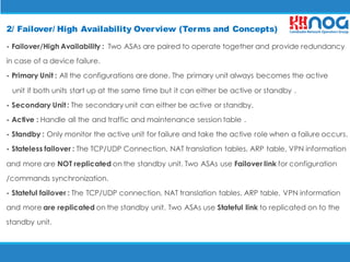 Deploy Failover/High Availability in ASA Firewall | PDF | Operating ...