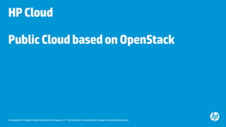 Deploying hp cloud | PPT