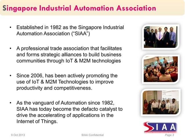 Deploying IoT M2M Technology for Productivity | PPT