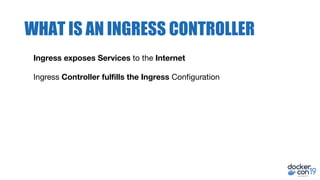 DCSF19 Deploying Istio as an Ingress Controller | PDF
