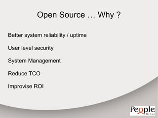 Deploying linux in enterprise | PPT