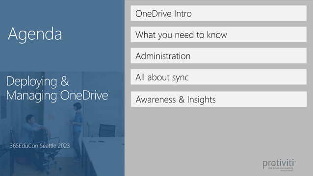 Deploying & Managing OneDrive | PPT
