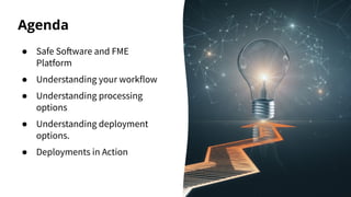 Deploying and Maximizing FME Server | PPT