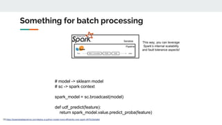 Notes on Deploying Machine-learning Models at Scale | PPT