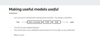 Notes on Deploying Machine-learning Models at Scale | PPT