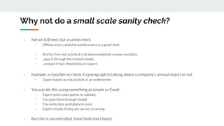 Notes on Deploying Machine-learning Models at Scale | PPT