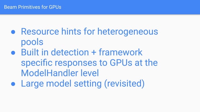 Deploying Models at Scale with Apache Beam | PPT