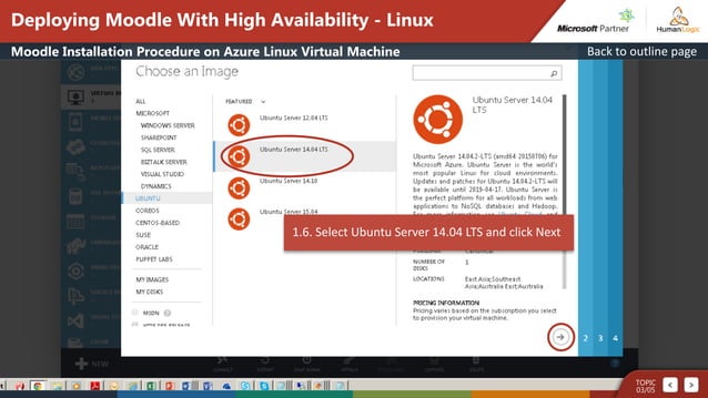 Deploying Moodle With High Availability and auto-scale on Microsoft Azure platform | PPT