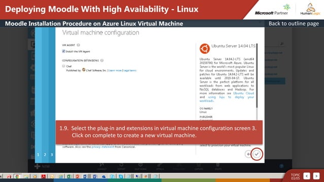 Deploying Moodle With High Availability and auto-scale on Microsoft Azure platform | PPT