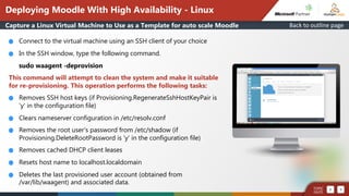 Deploying Moodle With High Availability and auto-scale on Microsoft Azure platform | PPT