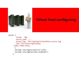 Deploying nginx with minimal system resources | PPT
