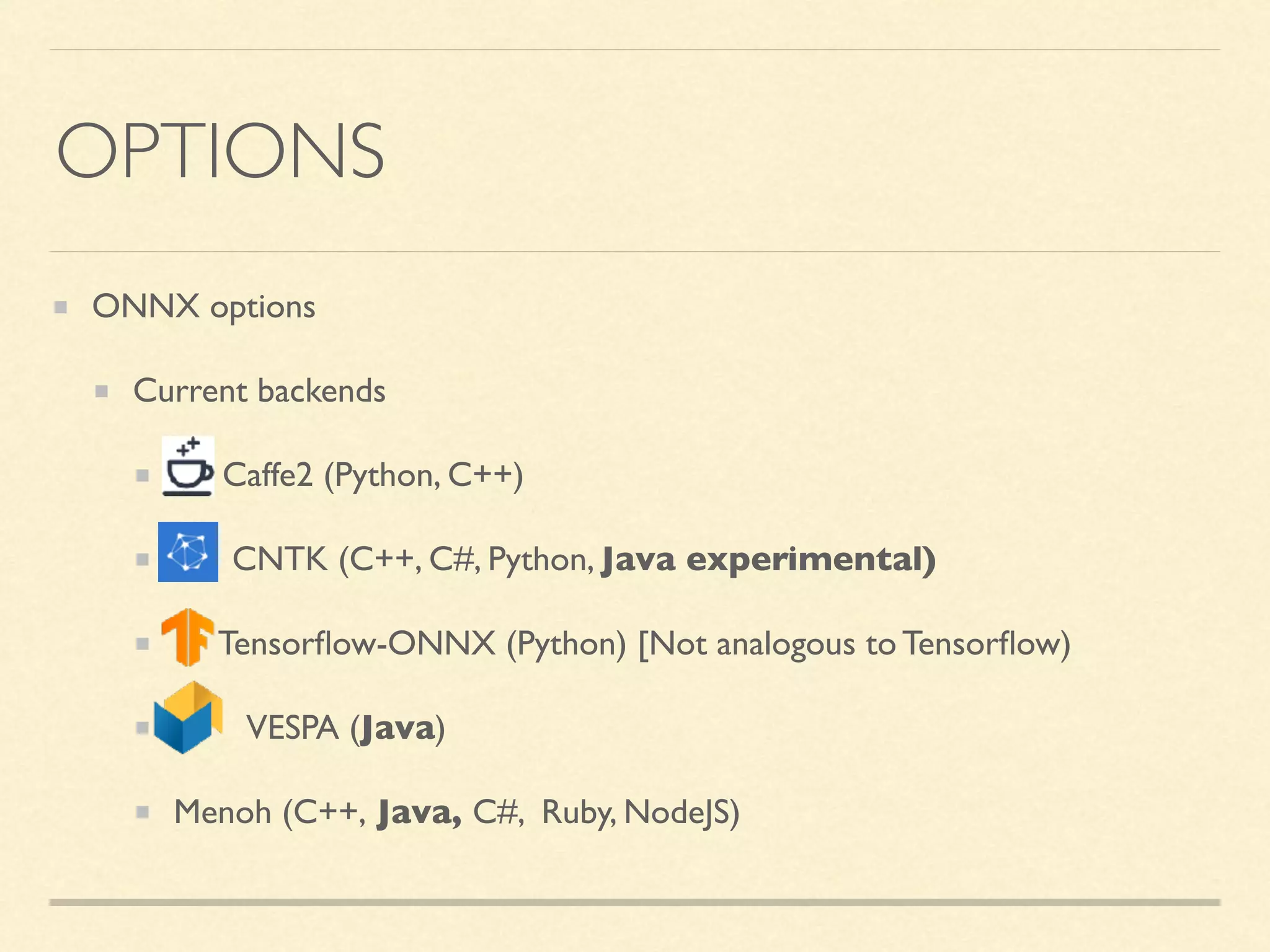 Flink Forward San Francisco 2019: Deploying ONNX models on Flink - Isaac Mckillen-Godfried | PDF