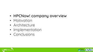 Deploying OpenNebula in an HPC environment | PDF