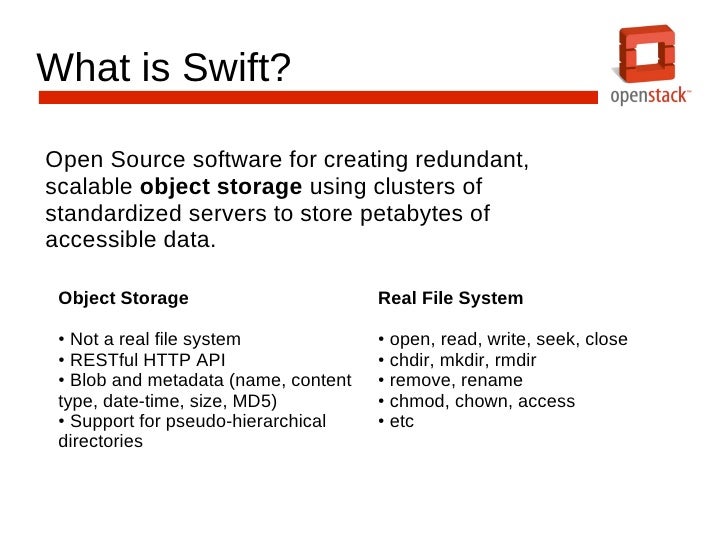 Deploying Openstack Object Storage Swift