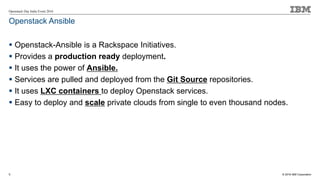 Deploying openstack using ansible | PDF