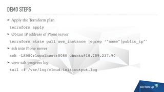 Deploying Plone on AWS | PPT | Free Download