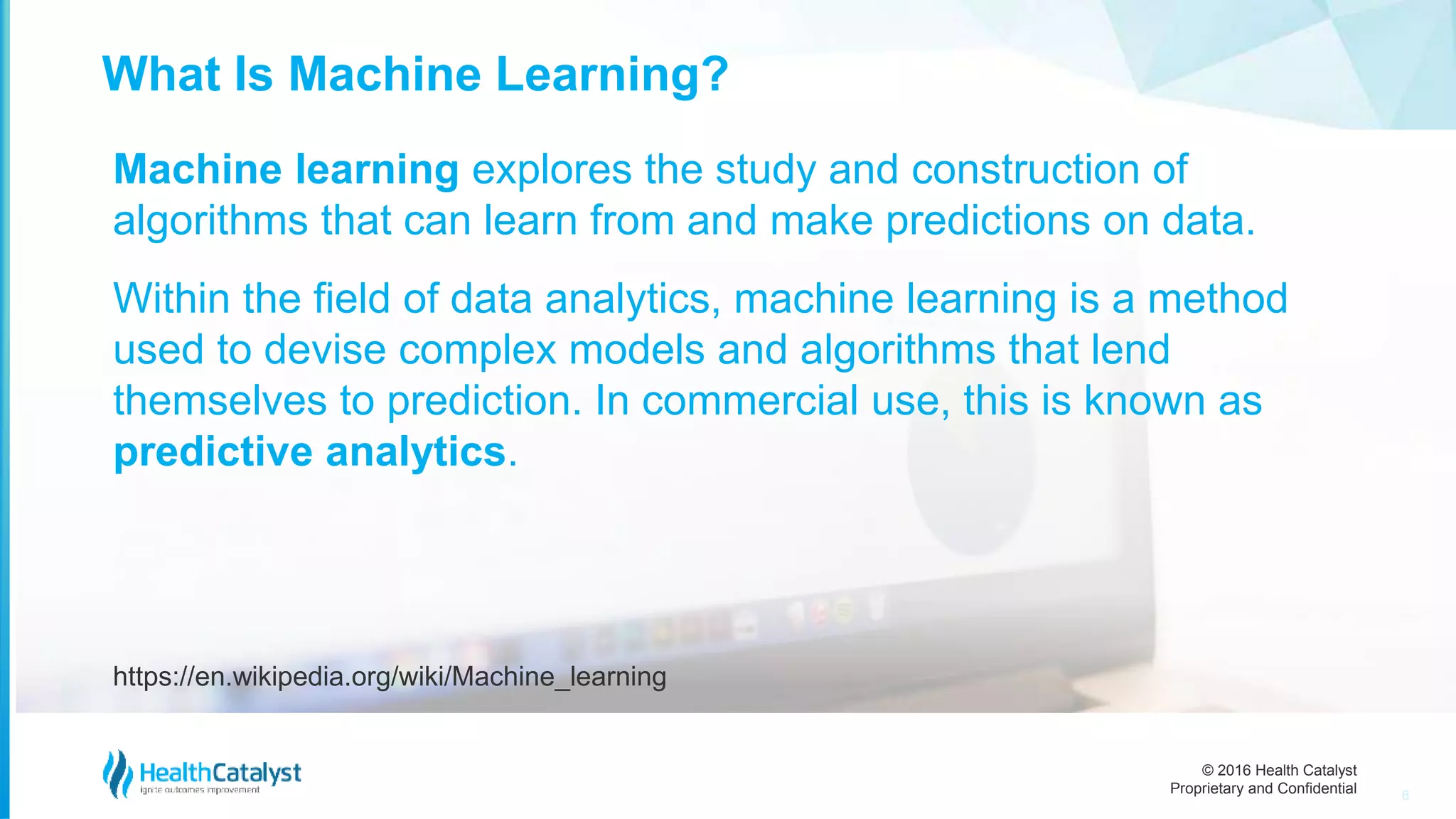 Deploying Predictive Analytics in Healthcare | PPTX | Programming Languages | Computing