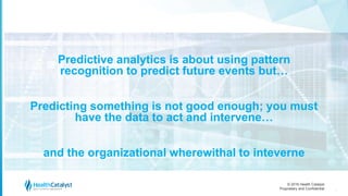 Deploying Predictive Analytics in Healthcare | PPTX | Programming Languages | Computing
