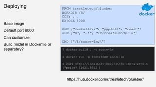 Deploying R for Production - SRUG | PPTX