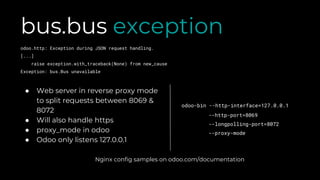 Deploying & Scaling your Odoo Server | PPT
