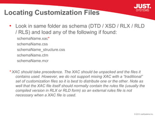 Deploying Schemas and XMetaL Customization Files | PPT