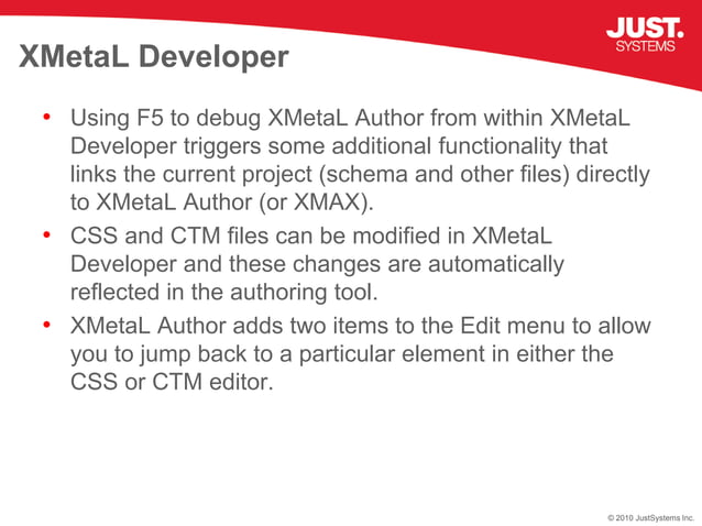 Deploying Schemas and XMetaL Customization Files | PPT