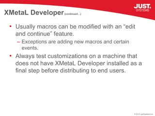 Deploying Schemas and XMetaL Customization Files | PPT