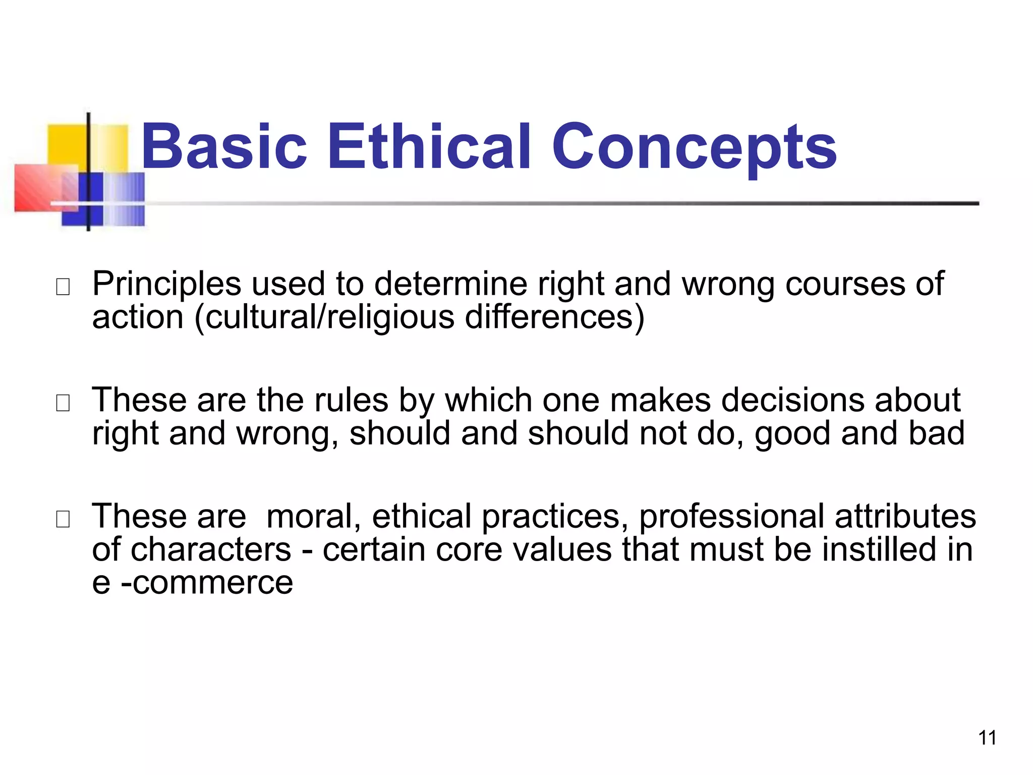 social, legal and ethical issues of e-commerce.. | PPTX