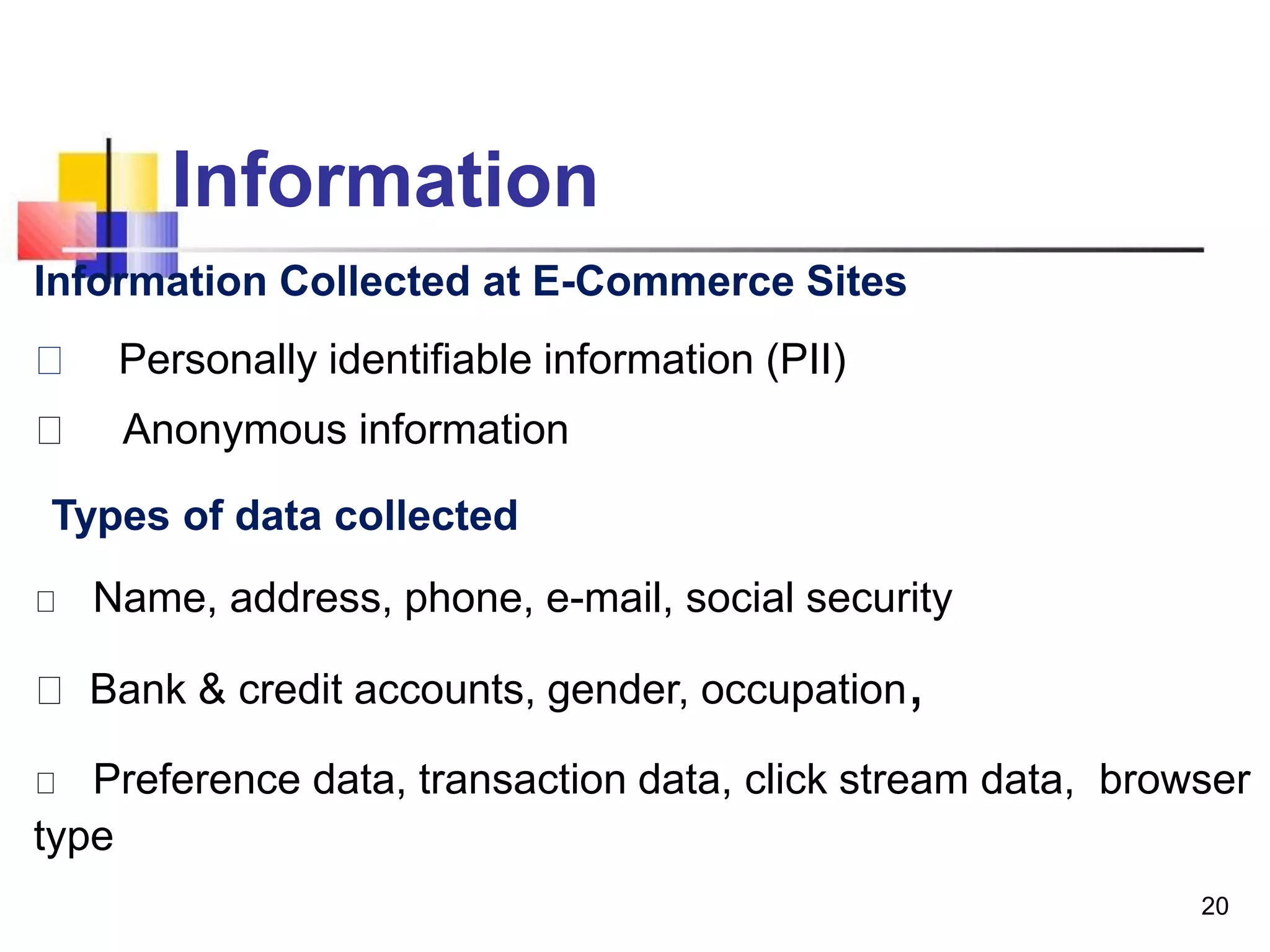 social, legal and ethical issues of e-commerce.. | PPTX