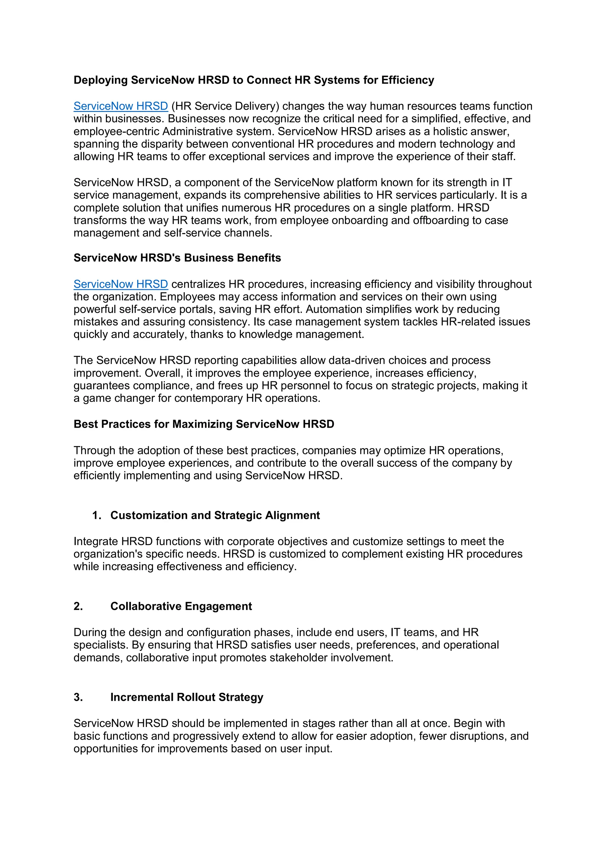 Deploying ServiceNow HRSD to Connect HR Systems for Efficiency.pdf