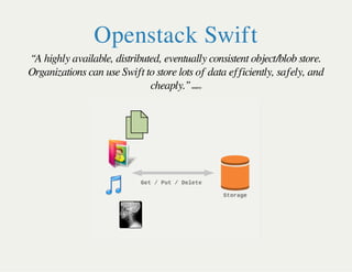 Deploying swift on a scale out file system | PPT