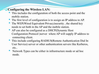 Wireless LAN | PPT