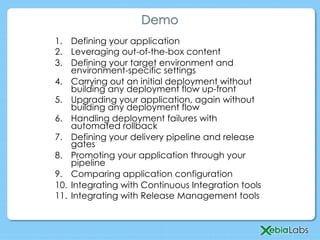 Deployit Product Demo | PPT | Free Download