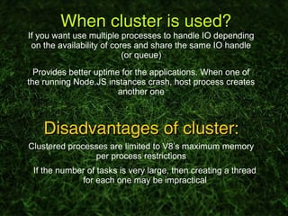 How to scale and deploy NodeJS app | PPT