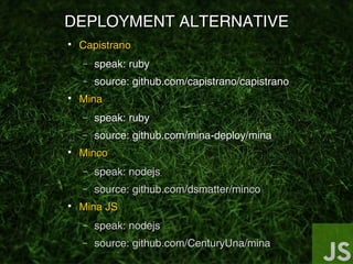 How to scale and deploy NodeJS app | PPT