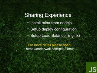 How to scale and deploy NodeJS app | PPT