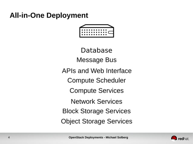 Red Hat OpenStack Deployment | PPT