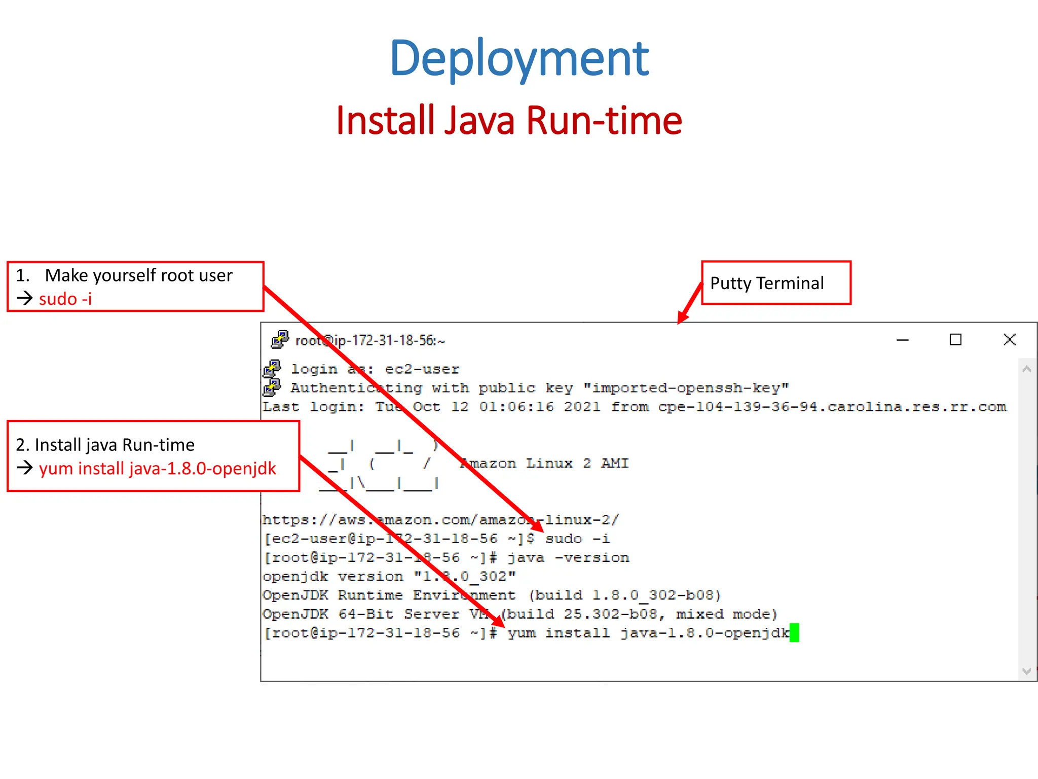 Deployment of EC2 Instance to Amazon Web Services | PDF