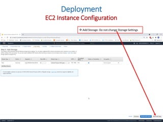Deployment of EC2 Instance to Amazon Web Services | PDF