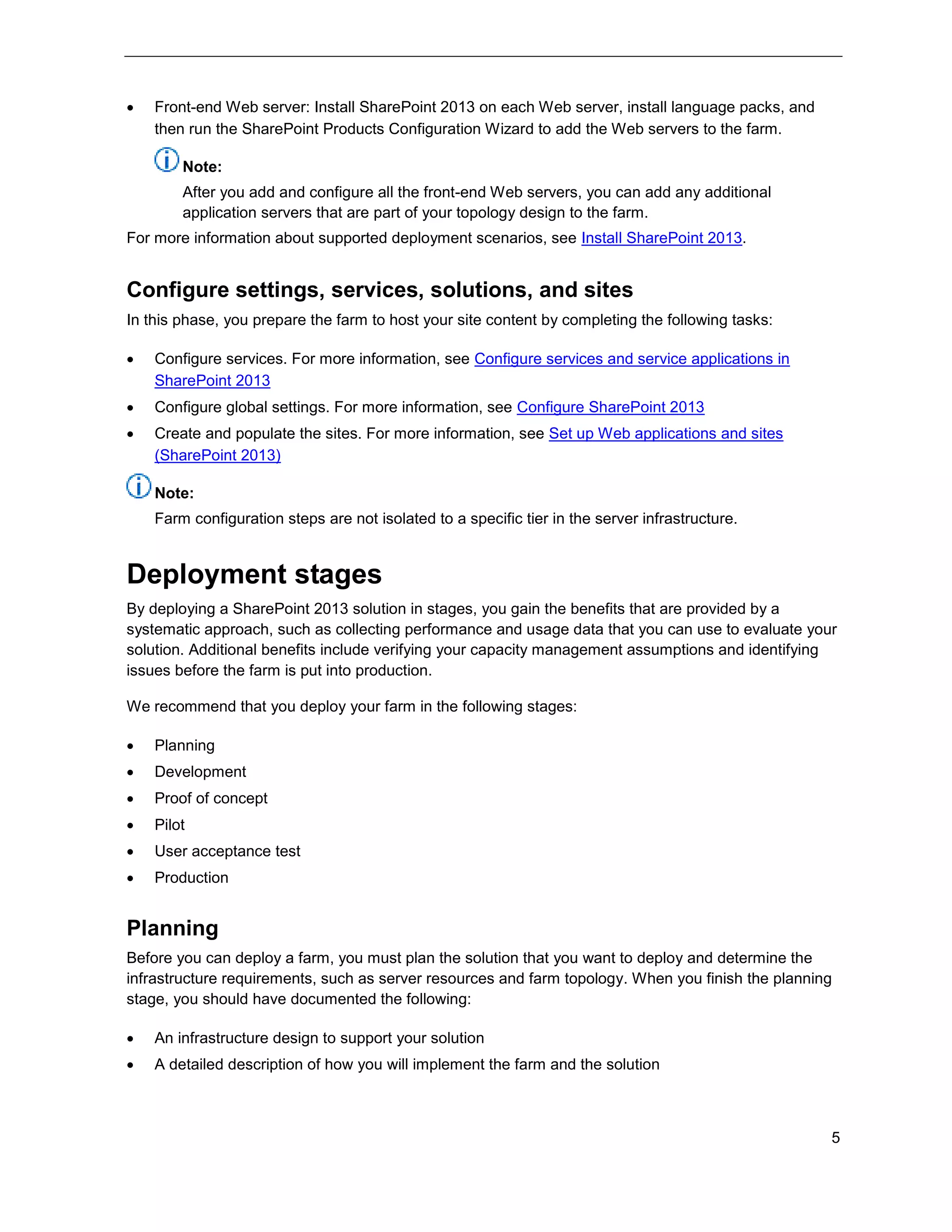 Deployment guide-for-share point-2013 | PDF