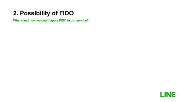 Expected Use Cases of FIDO Authentication in Social Apps | PDF ...