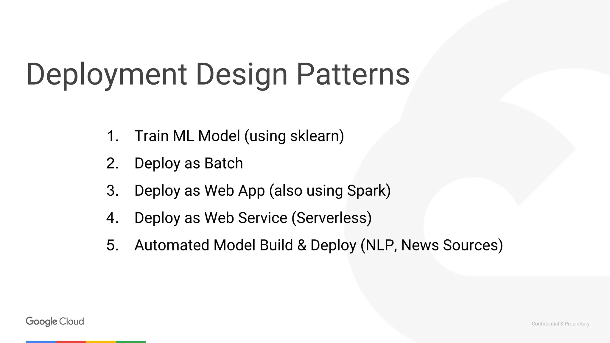 Deployment Design Patterns Deploying Machine Learning And Deep