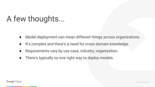 Deployment Design Patterns - Deploying Machine Learning and Deep Learning Models into Production ...