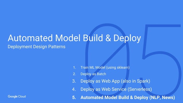 Deployment Design Patterns Deploying Machine Learning And Deep Learning Models Into Production