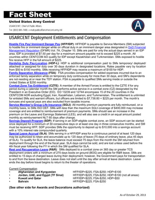 Deployment entitlements fact sheet 29 oct 13v6[1] | PDF