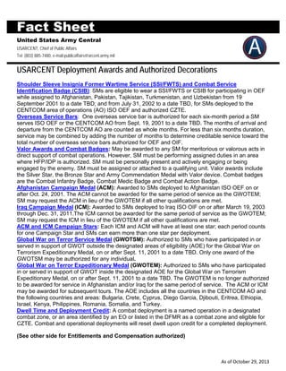 Deployment entitlements fact sheet 29 oct 13v6[1] | PDF