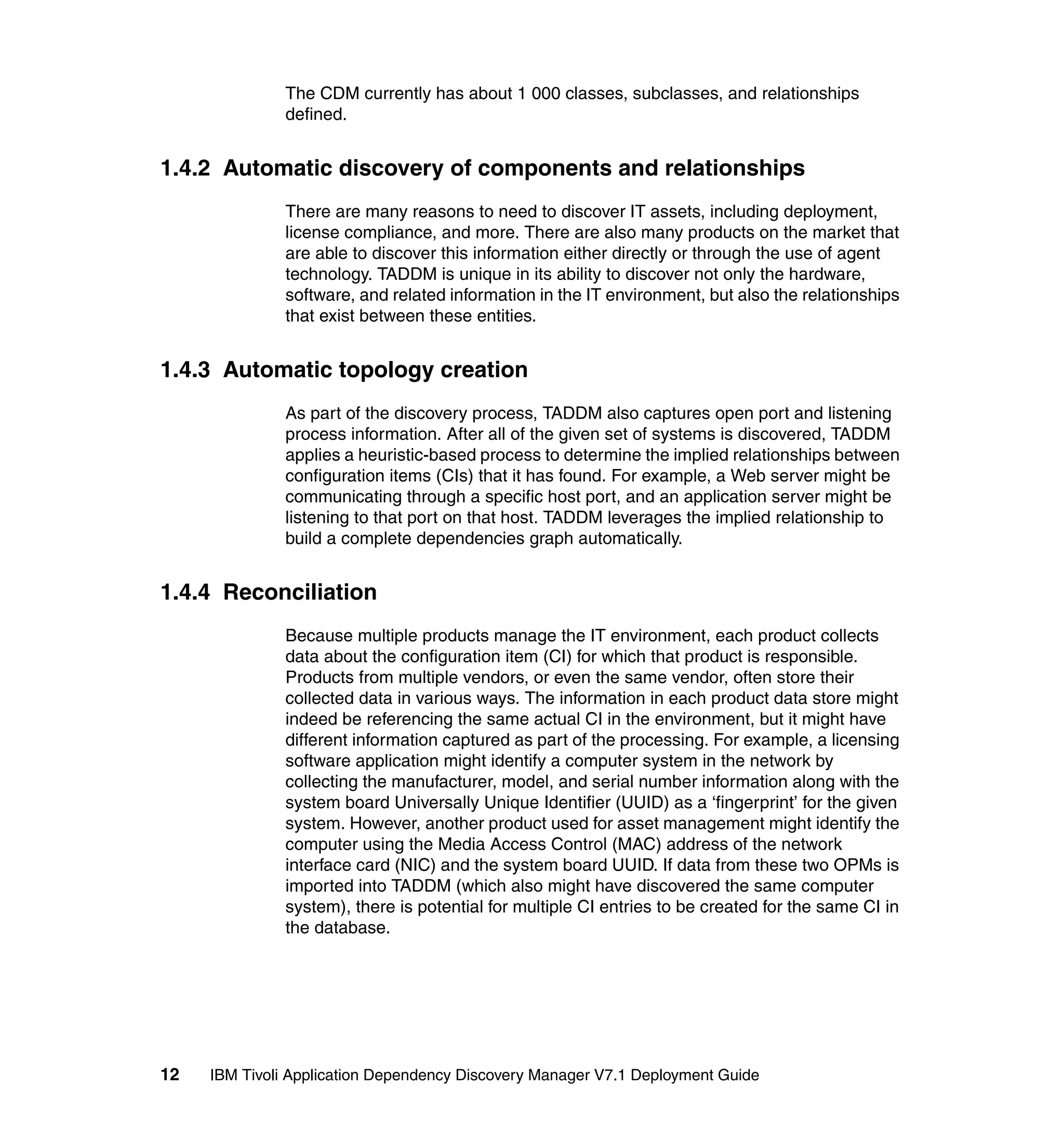 Deployment guide series ibm tivoli application dependency discovery ...
