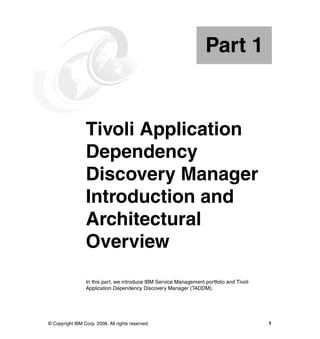 Deployment guide series ibm tivoli application dependency discovery manager v7.1 sg247616 | PDF