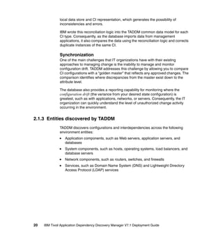 Deployment guide series ibm tivoli application dependency discovery manager v7.1 sg247616 | PDF